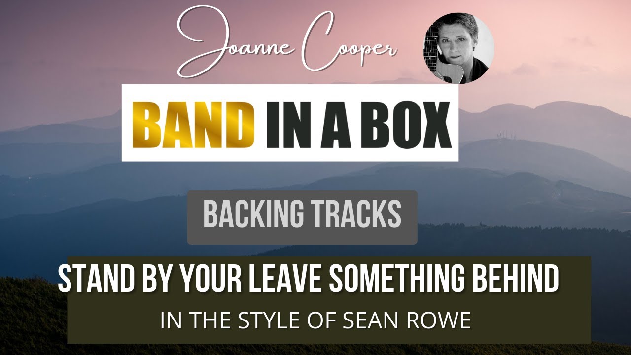 Leave Something Behind in The Style Of Sean Rowe Band in a Box leave-something-behind-in-the-style-of-sean-rowe-band-in-a-box
