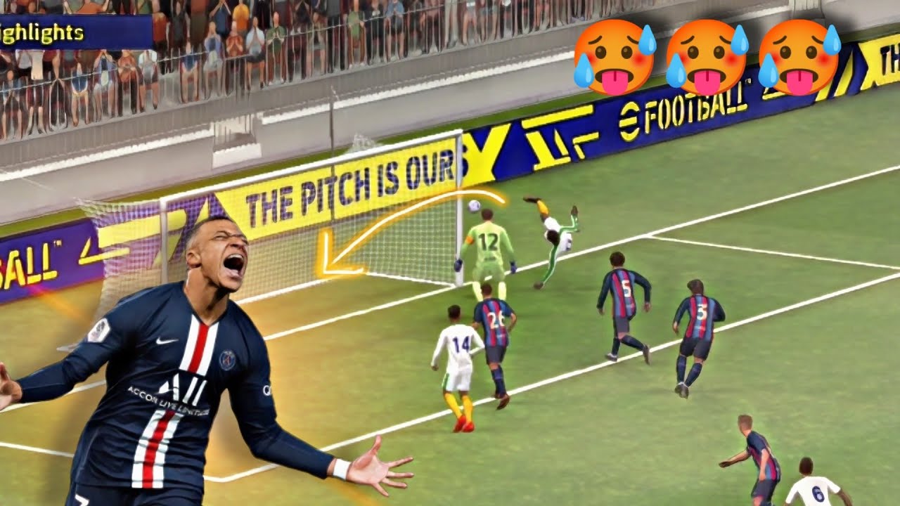 Mbappe bicycle kick goal🥵💥💥💥....100rated mbappe ️ - YouTube