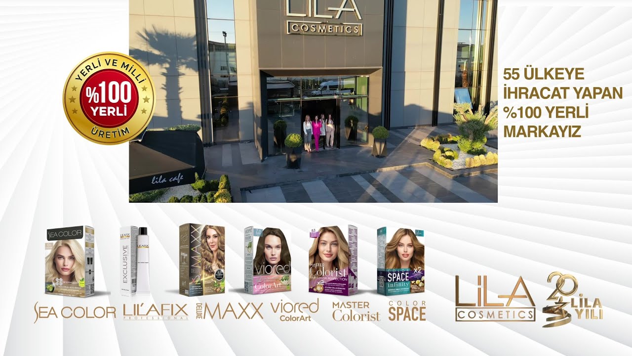 Lila Cosmetics | Gururla, %100 Yerli Ve Milli Üretim! - YouTube