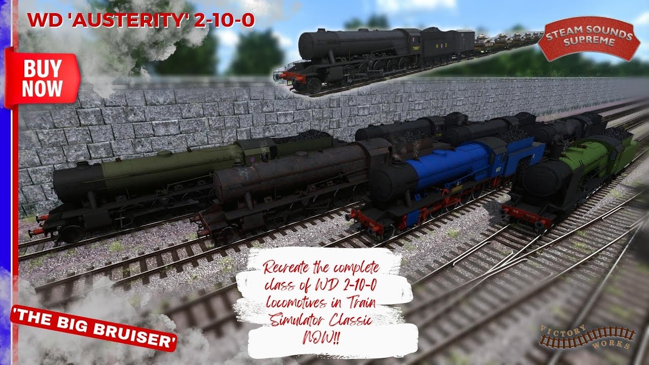 WD Austerity 2-10-0 Pack by Victory Works | NOW AVAILABLE - YouTube