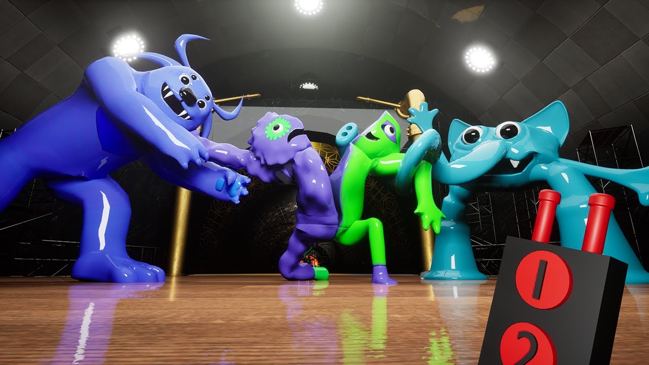 Garten of Banban 4 - COACH PICKLES & Dr.Fluffypants fight JESTER ...