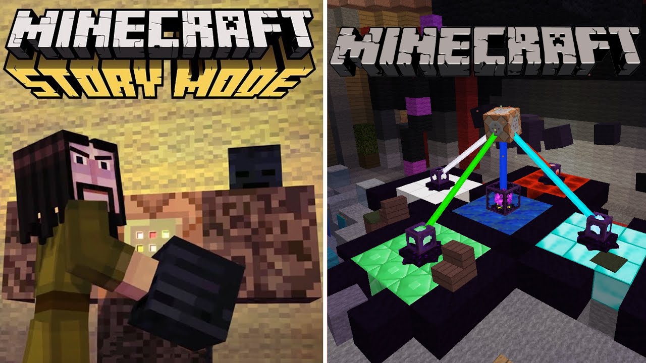 Spawn Wither Storm Story Mode vs Endercon City in Minecraft - YouTube