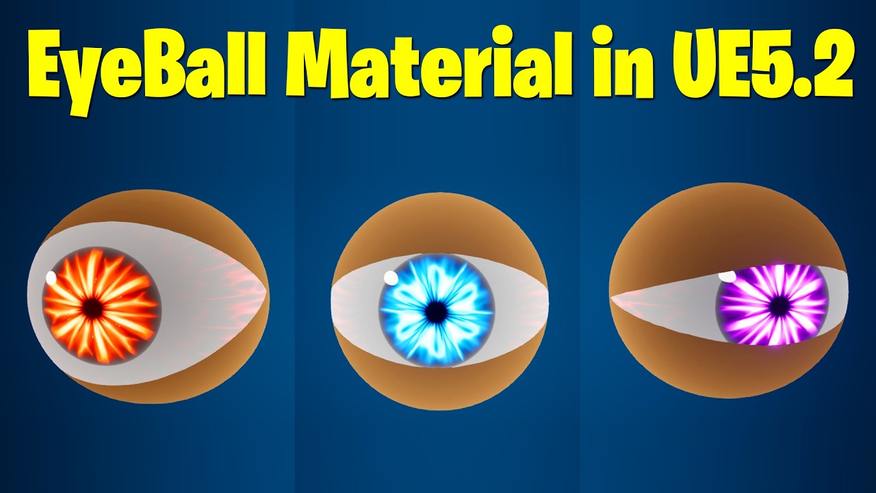 UE5 | Eyeball Material in Unreal Engine 5.2 👉 Trailer - YouTube