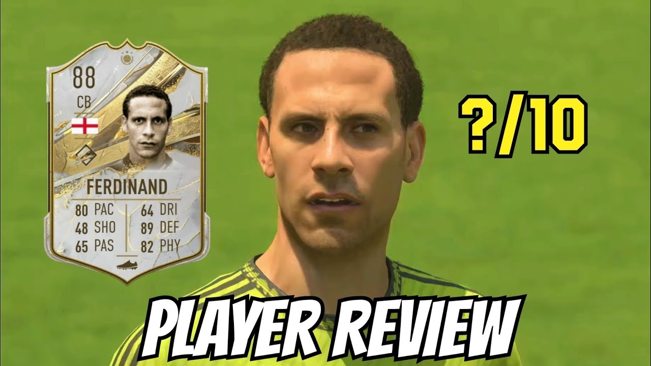RIO FERDINAND (88) MID ICON ! PLAYER REVIEW | FIFA 23 ULTIMATE TEAM ...