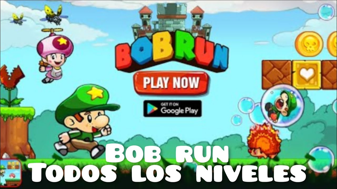 bob run todos los niveles parte10/10 fullgame alllevels juegos para niños bob's world niveles131 ...