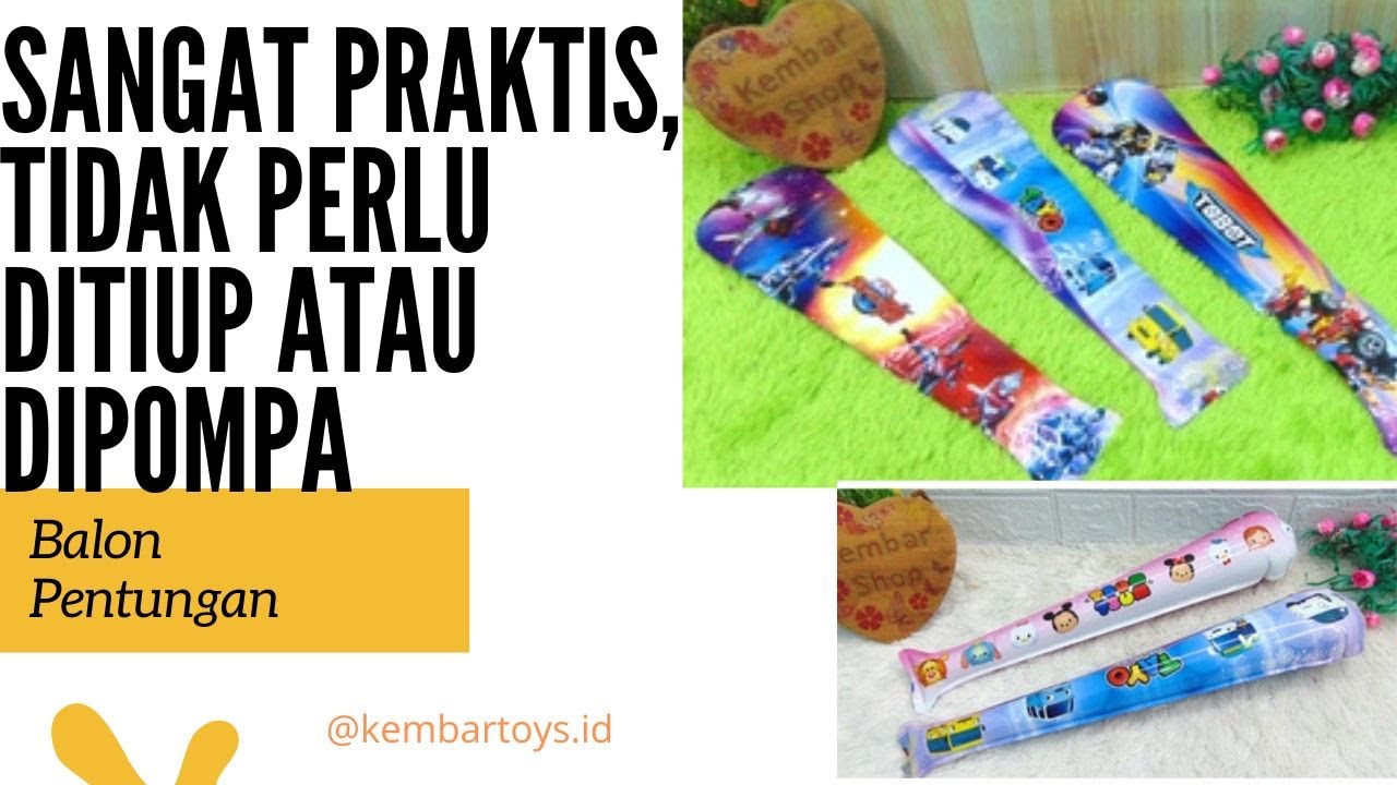 BALON-PTG MURAH MERIAH! Balon Pukul Tongkat Balon Pentungan Balon ...