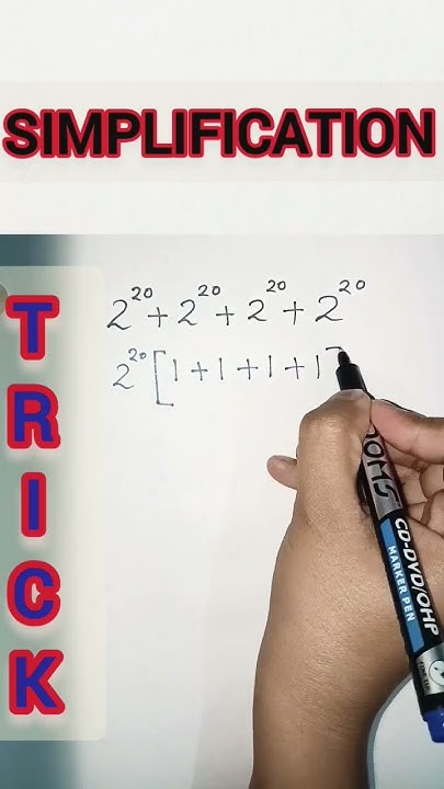 SIMPLIFICATION TRICKS | MATHS TRICKS - YouTube
