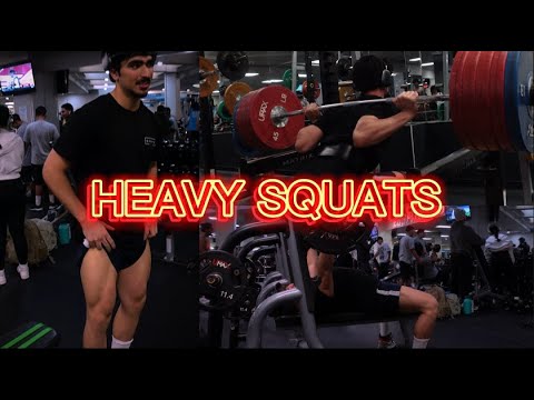 Average EOS Leg Day | 475 SQUAT | Lifting With Young Esteban - YouTube