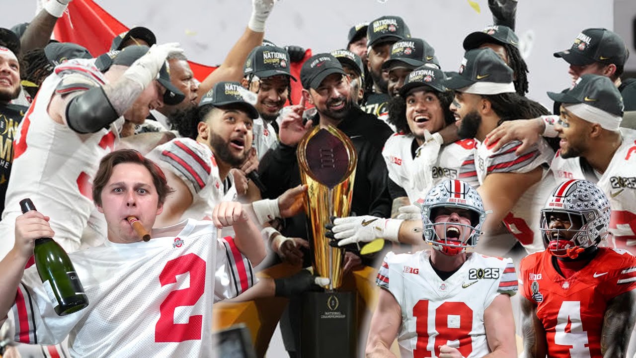 CFP CHAMPIONSHIP RECAP: OHIO STATE WINS THE NATTY - YouTube