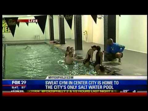 SWEAT Fitness salt water pool benefits on Good Day Philadelphia - YouTube