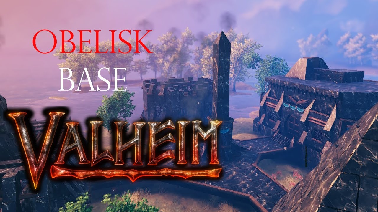 Obelisk Base, Valheim Marble Building! - YouTube