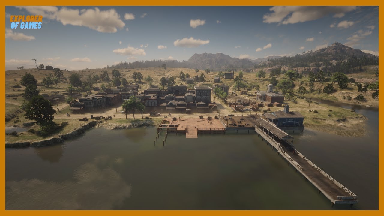 Red Dead Redemption 2 Afternoon stroll around Blackwater - YouTube