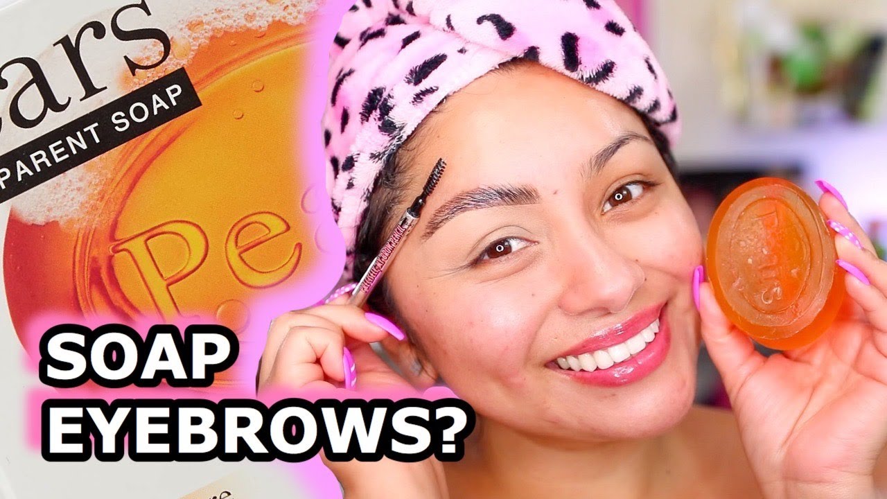 FEATHERED EYEBROWS WITH SOAP | EYEBROW TUTORIAL 2020 - YouTube
