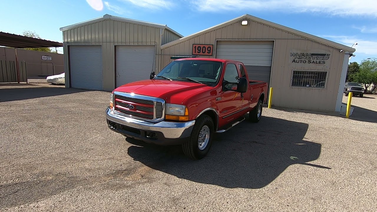 2000 Ford F250 Diesel for sale at Crosscut - YouTube