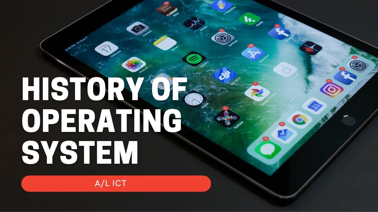 History of Operating System Sinhala A/L - YouTube