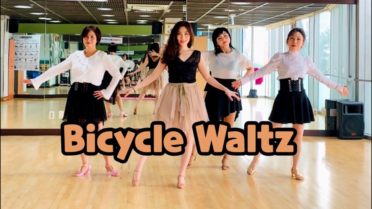 Bicycle Waltz line dance(Intermediate Waltz) Peter Heath - YouTube