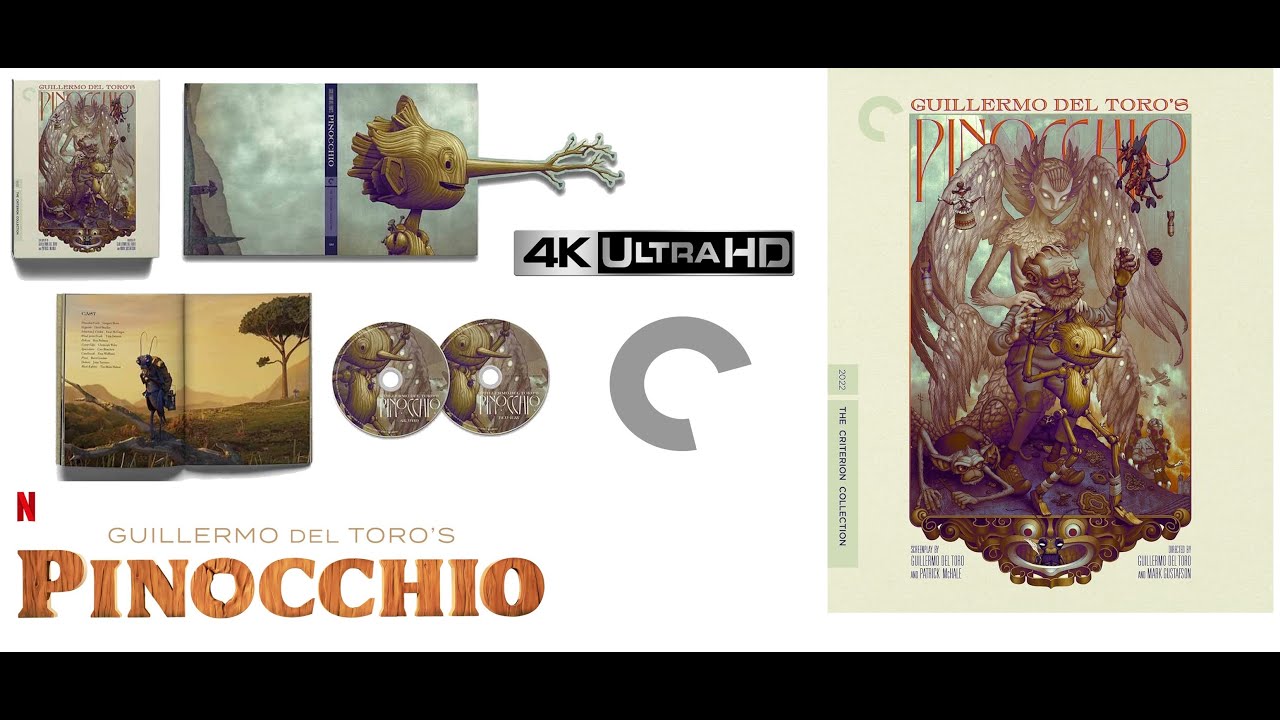 Guillermo del Toro’s Pinocchio (The Criterion Collection) [4K Ultra HD ...