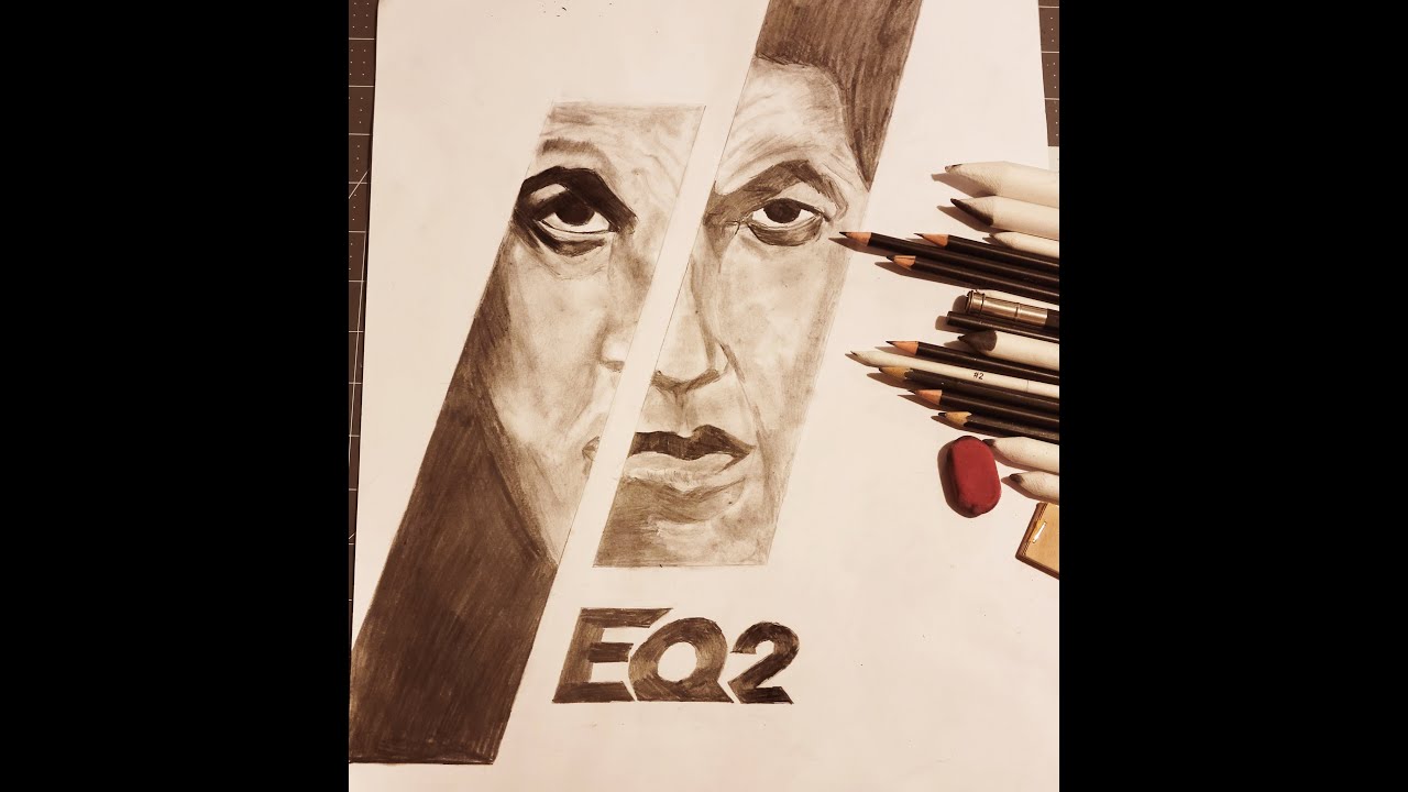 Denzel Washington drawing! Equalizer 2 drawing! - YouTube
