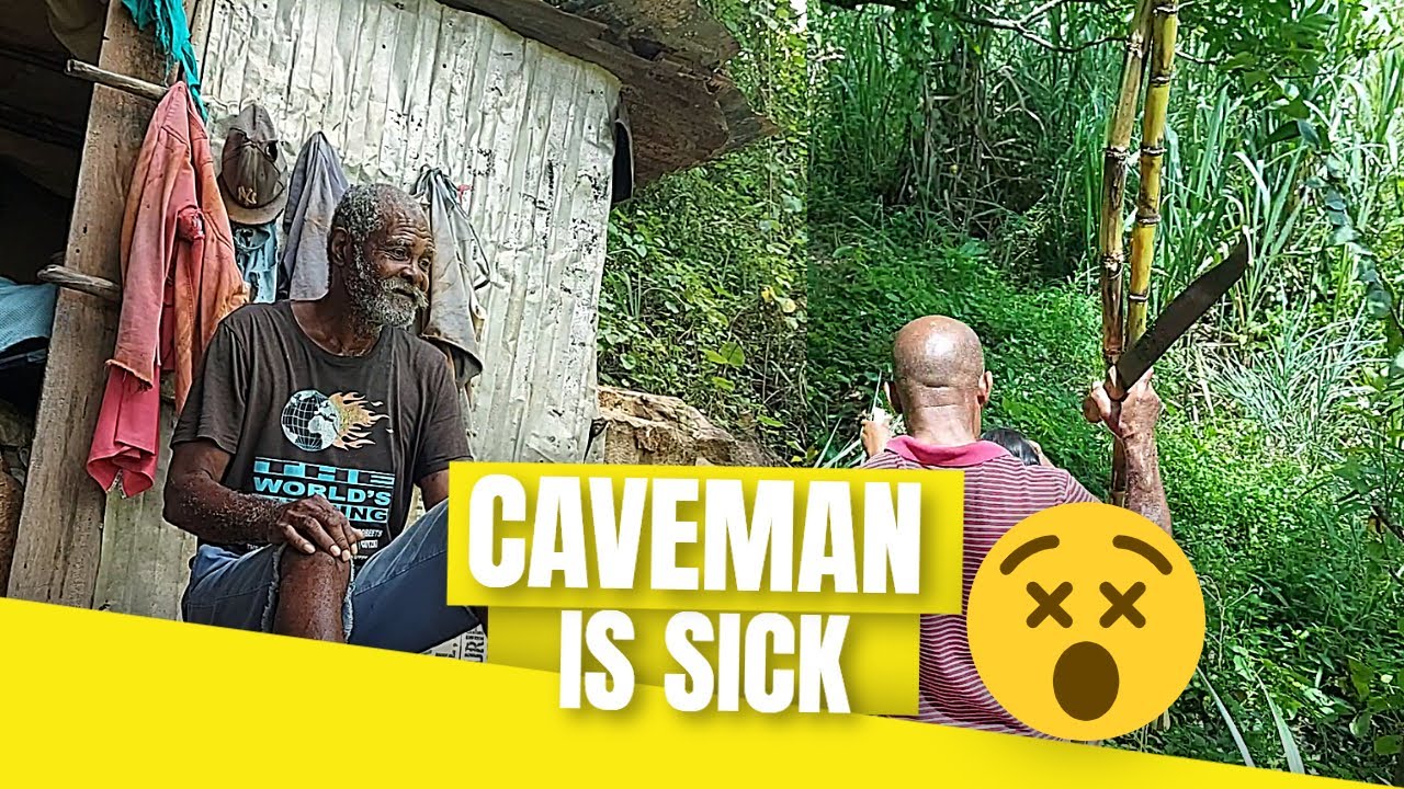 CAVEMAN LIVING IN CAVE 33 YEARS IS SICK- VISIT TO HIS OLD HOUSE TO ...