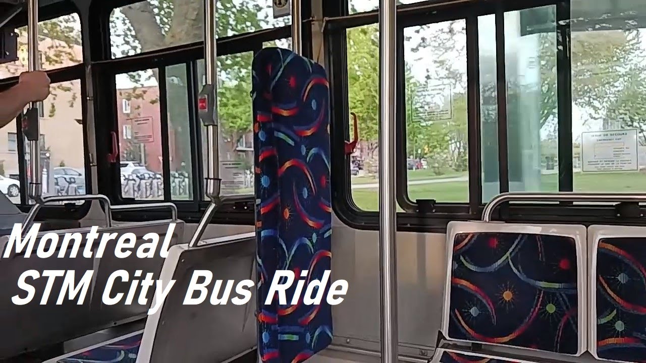MONTREAL STM CITY BUS RIDE ON THE 18 BEAUBIEN ROUTE - YouTube