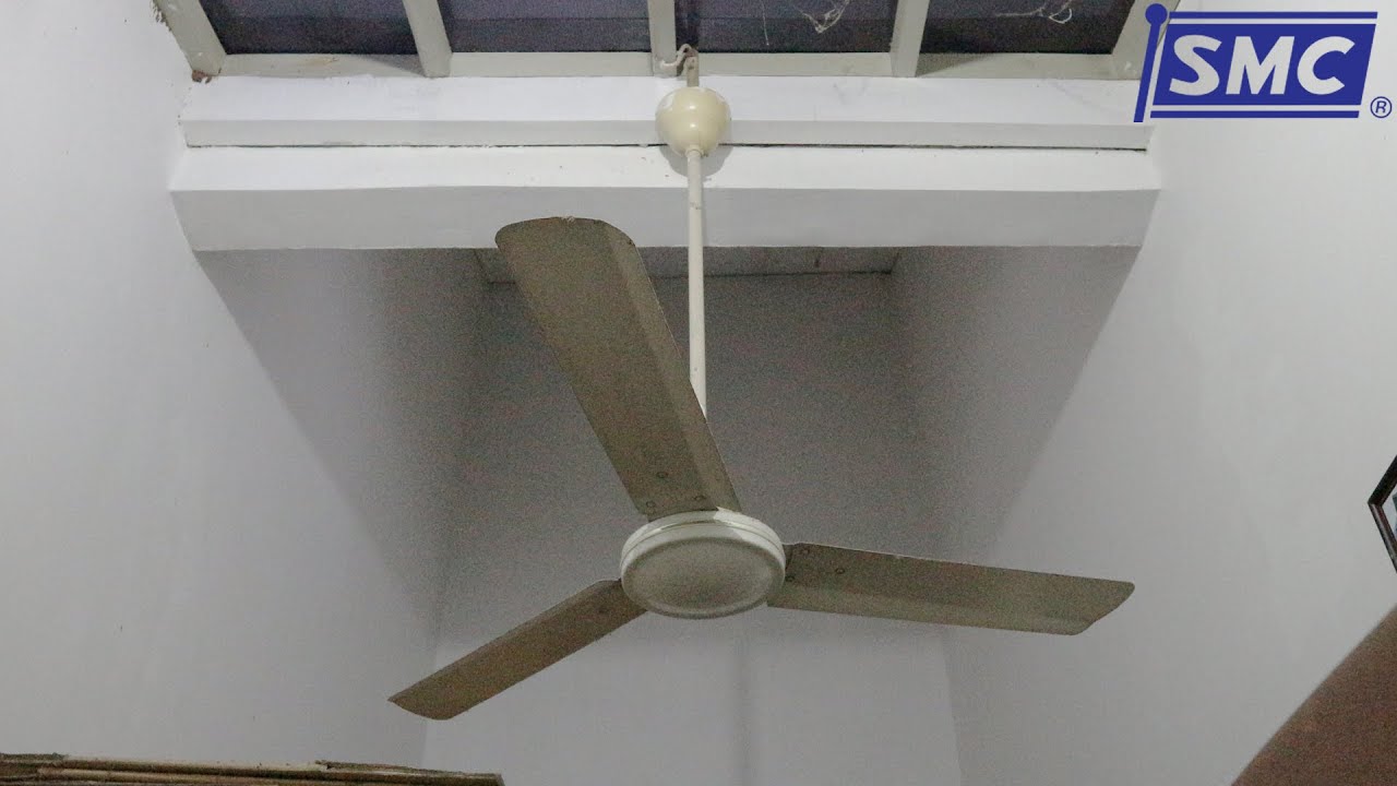 48" SMC Industrial Ceiling Fan - YouTube