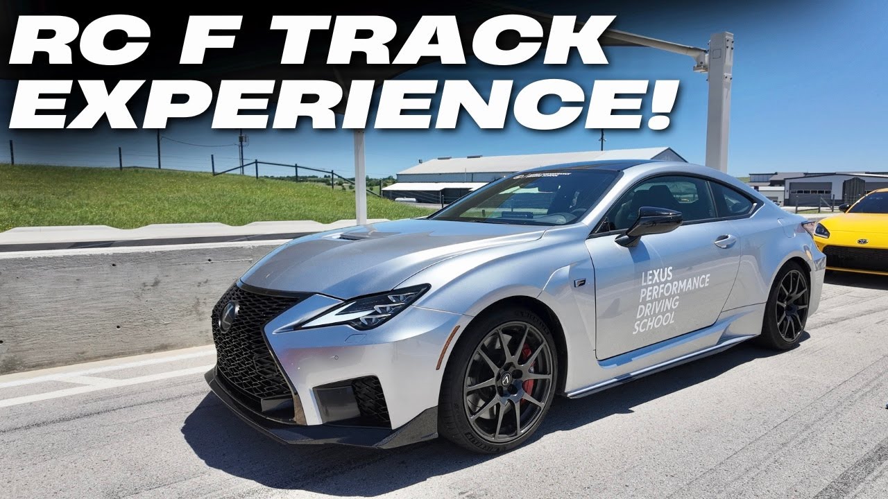 2025 Lexus RCF Final Edition Track Drive Experience and Hot Lap! - YouTube