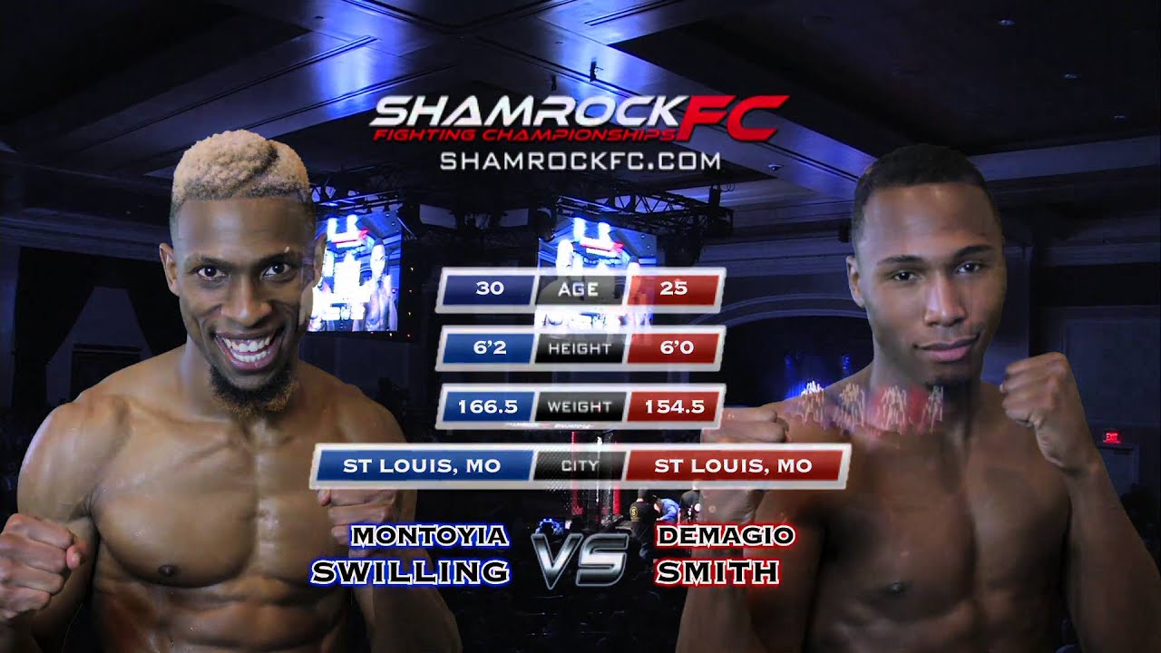 Shamrock Showdown Fight 8 Montoyia Swilling Vs Demagio Smith - YouTube