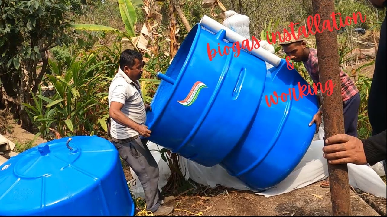 biogas installation || bioseptic tank || permaculture || sustainability ...