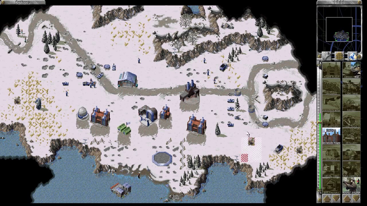 Command & Conquer: Red Alert - Allies - Mission 13 - Takedown - YouTube