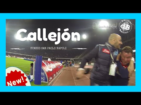 Delirio Gol Jose Callejon Napoli Stadio San Paolo/Hell at the stadium after goal