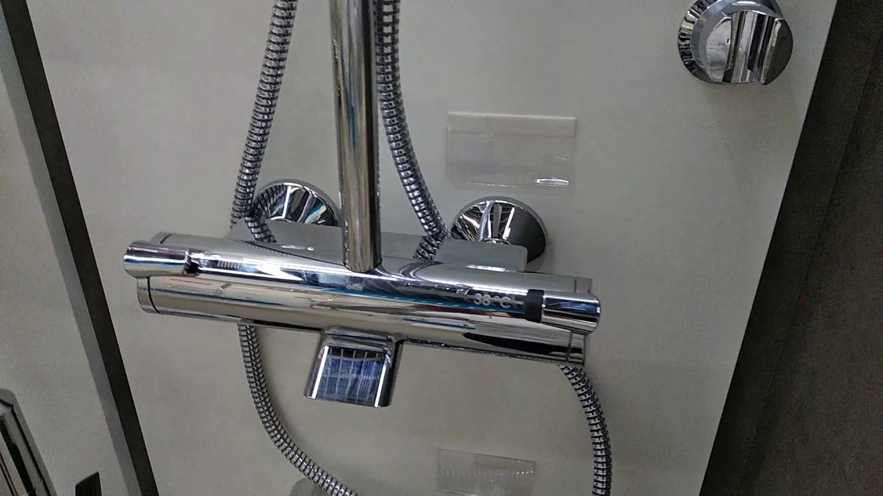 Oras 7193U Optima bath shower system душевая система для ванны - YouTube