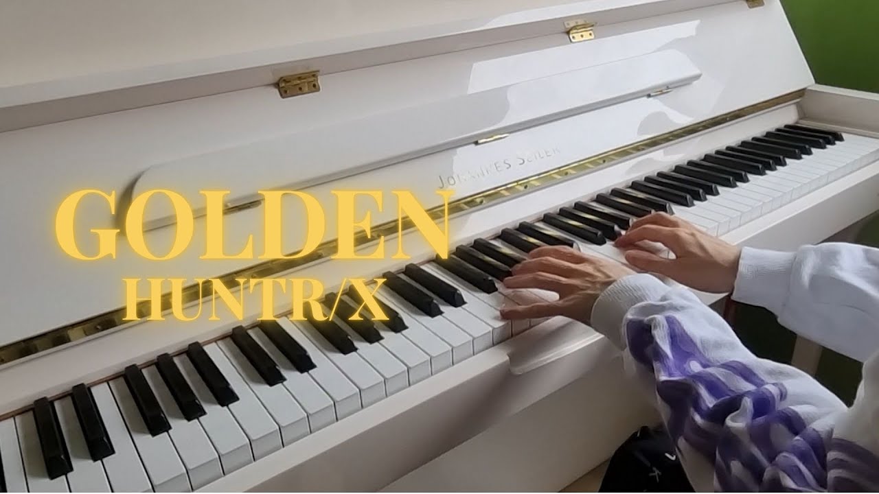 Golden – HUNTR/X (KPop Demon Hunters OST) | Piano Cover by Susonicmusic ...