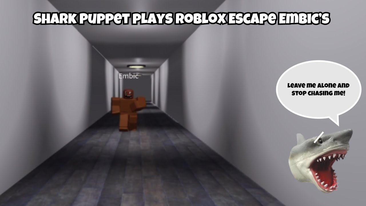 SB Movie: Shark Puppet plays Roblox Escape Embic’s! - YouTube