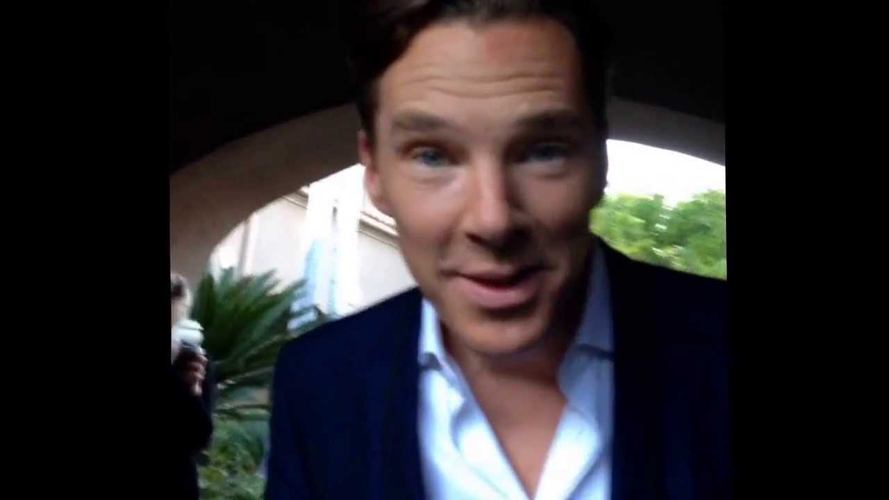 Benedict Cumberbatch Happy