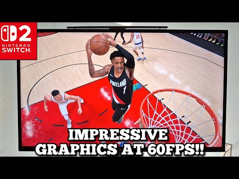 NBA 2K27 Switch 2 Graphics Look INSANE On 4K TV!