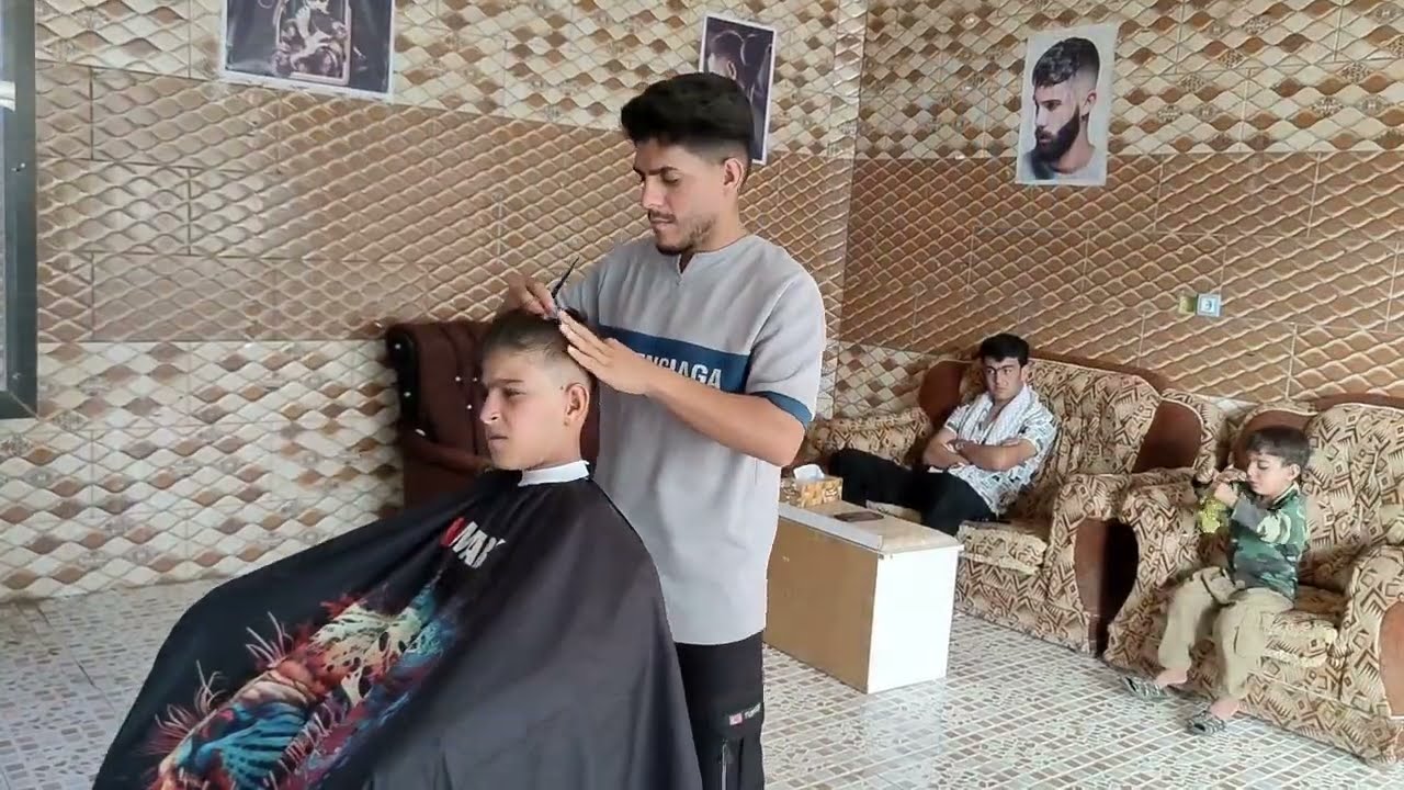 Engineer's Kindnesses: Abbas's Haircut and Bath in the Mountains - YouTube