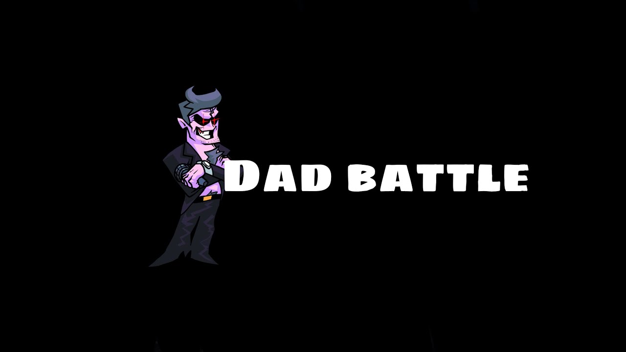 Week 1 dad battle hard (literally fnf) gameplay - YouTube