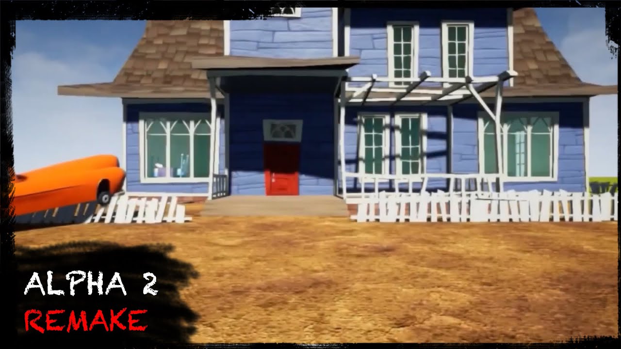 HELLO NEIGHBOR MOD KIT - ALPHA 2 REMAKE - YouTube