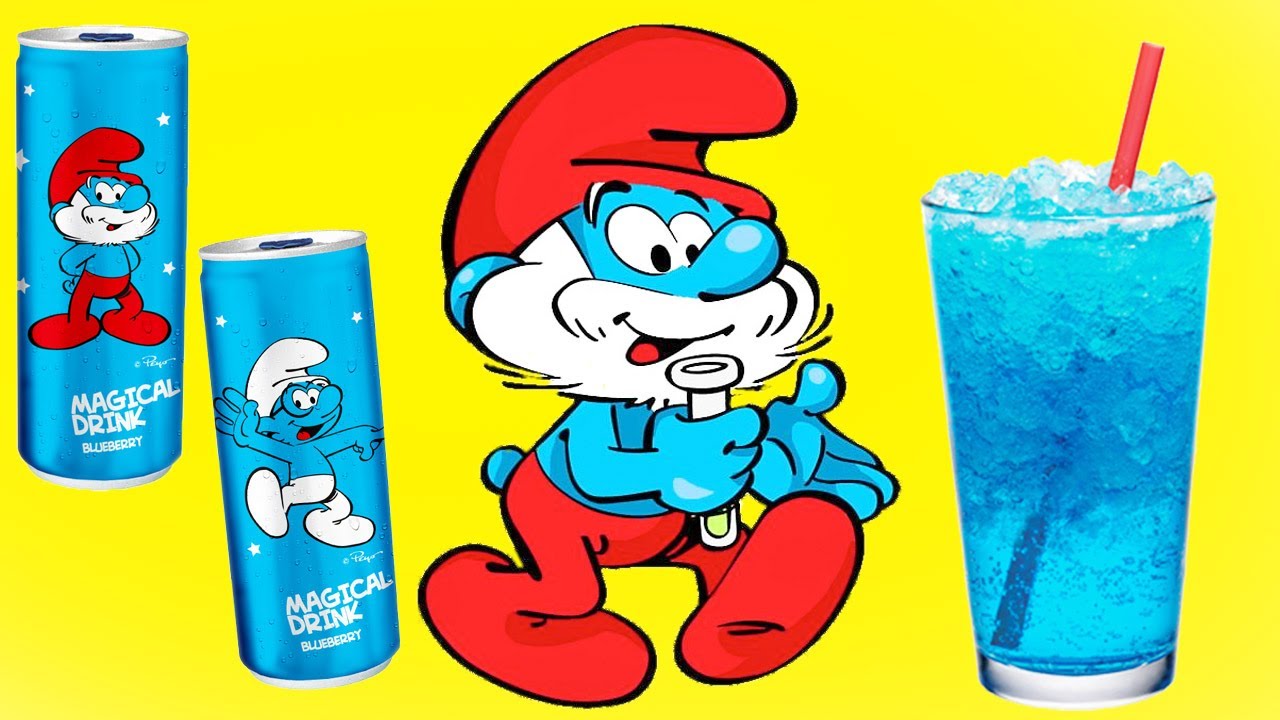 Blauer Schlümpfe Drink im Test /Blue Smurfs Drink - YouTube