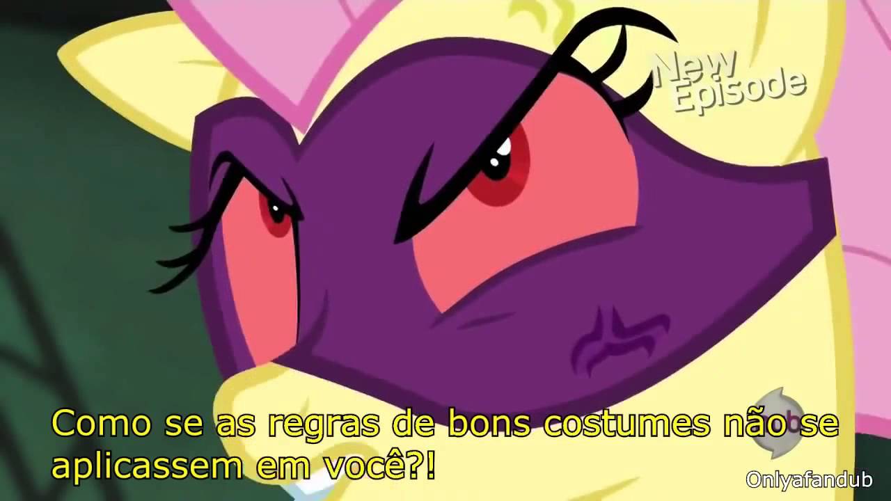 My little pony: Power Ponies transformação da fluttershy (legendado ...