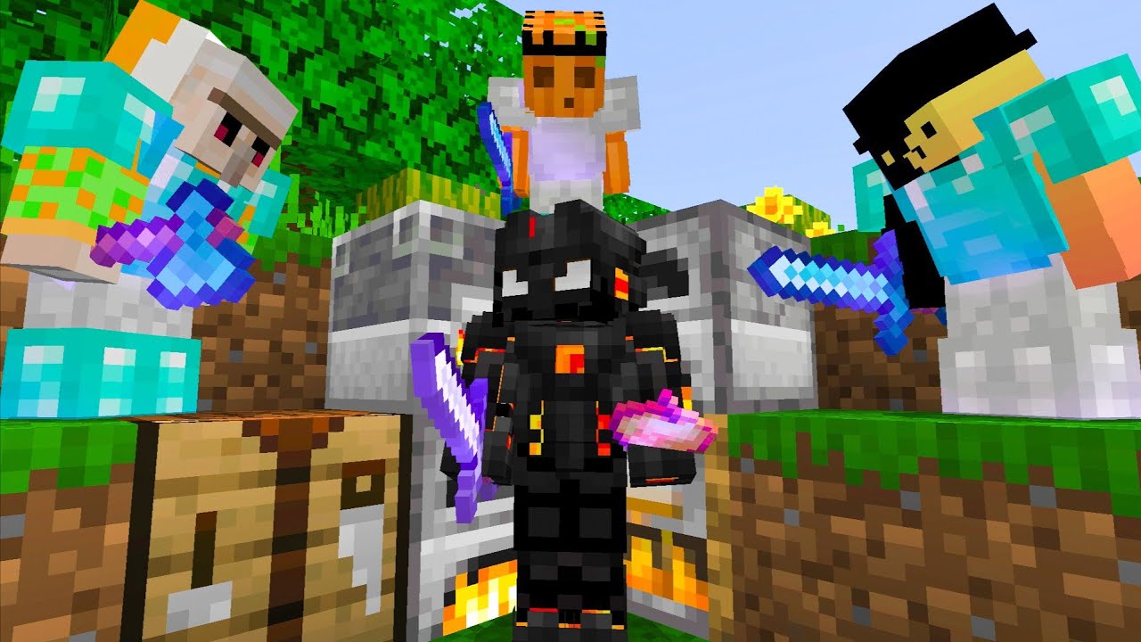 Minecraft Speedrunner VS 3 Hunters GRAND FINALE - YouTube