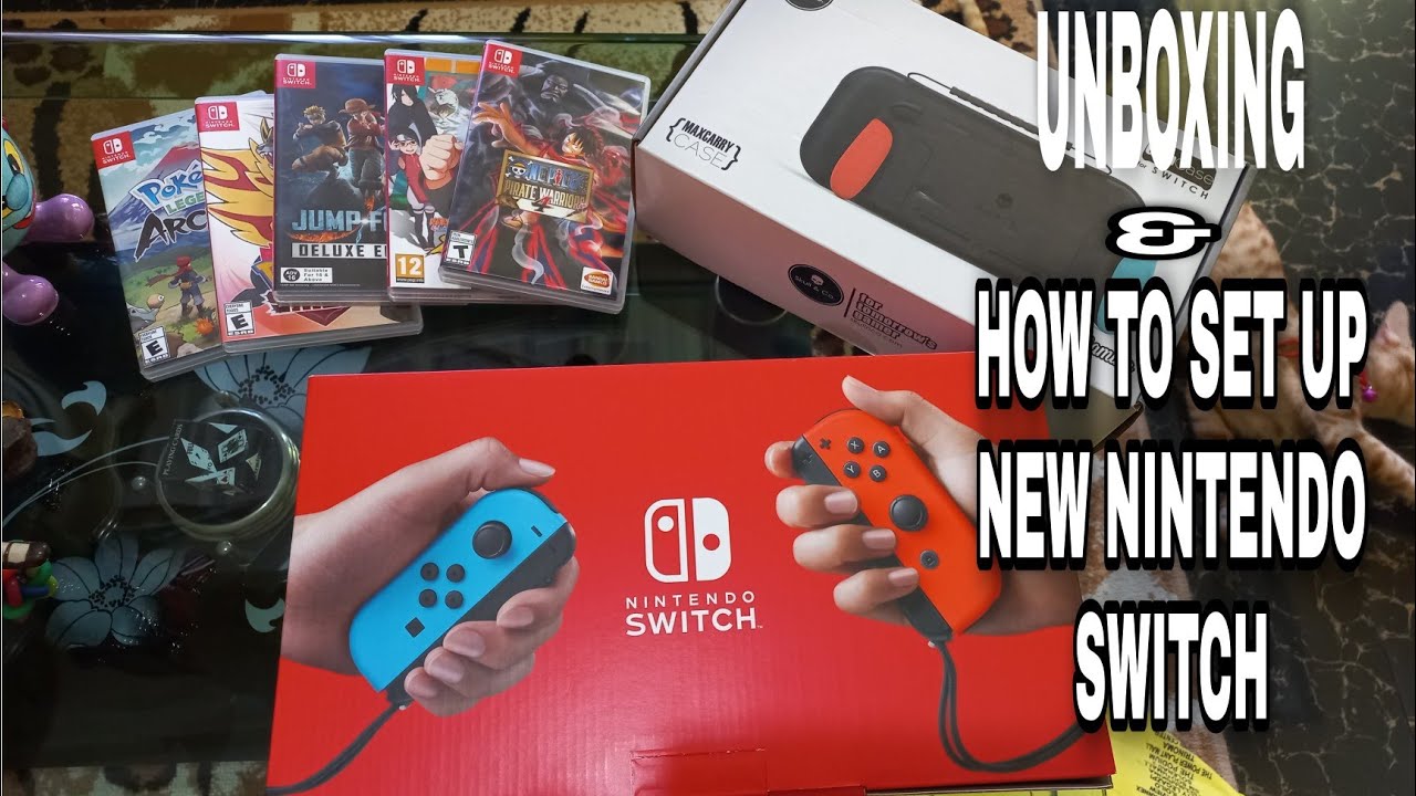 HOW TO SET UP NEW NINTENDO SWITCH/UNBOXING & SET UP NINTENDO 2022 ...