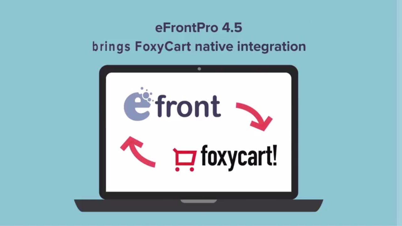 FoxyCart Integration with eFront - YouTube