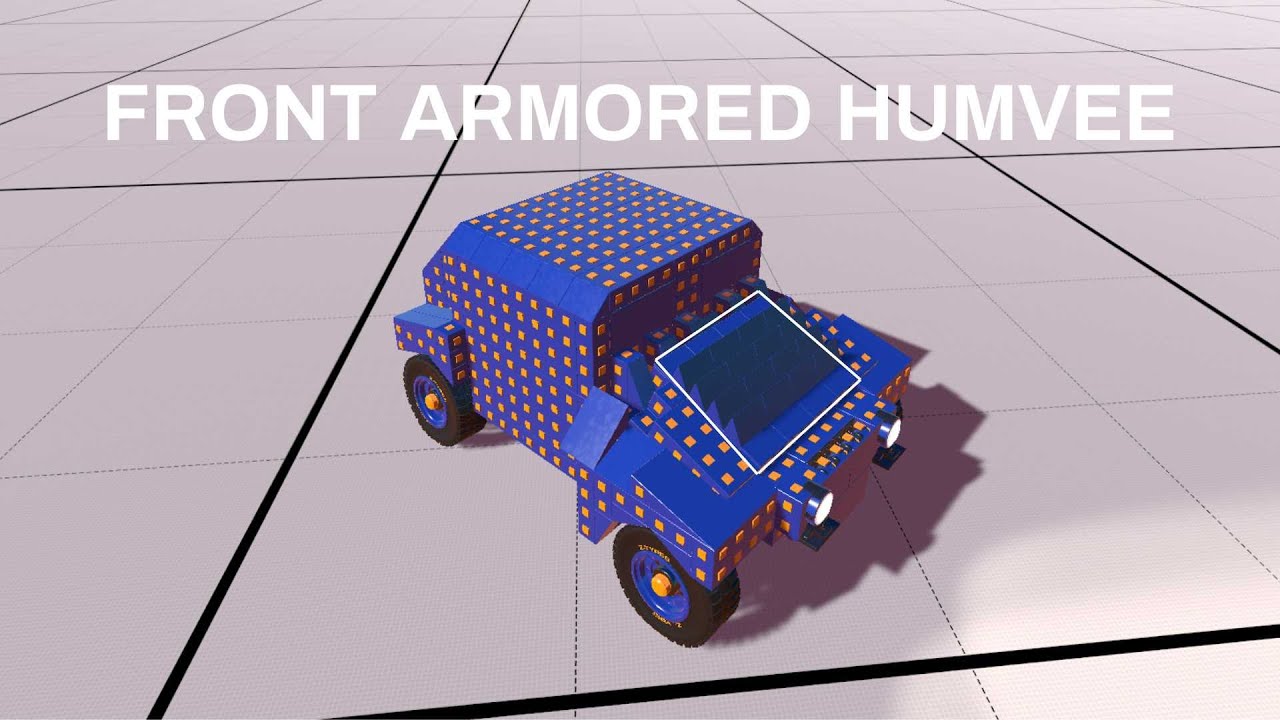 New take on Quartz Armor shown on a Humvee | Trailmakers - YouTube