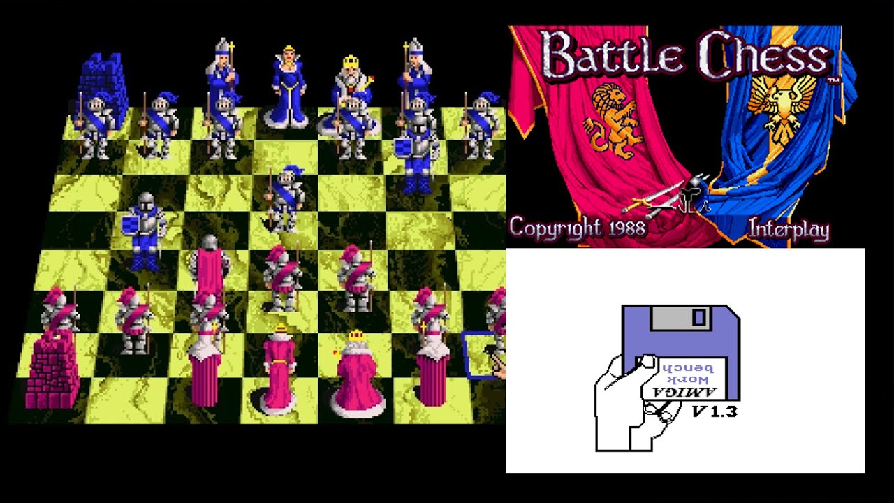 Battle Chess | Amiga 500 | Metatron 1988 Retro Gaming - YouTube
