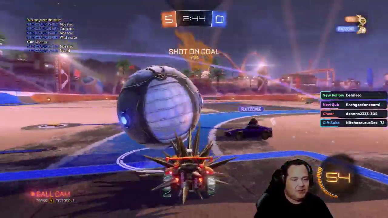 Rocket League spike goal - YouTube