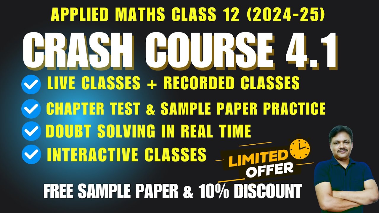 Crash Course 4 1 Applied Mathematics Class 12 Revision Batch Gaur crash-course-4-1-applied-mathematics-class-12-revision-batch-gaur