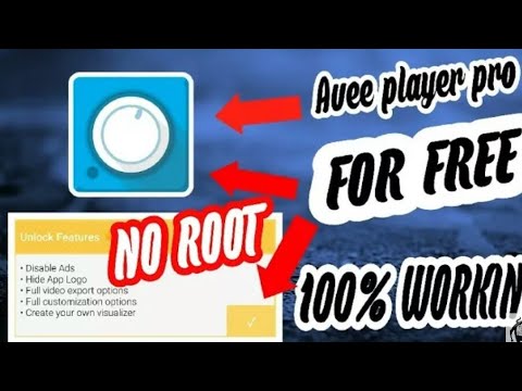 Avee player mod apk for free 100% working.