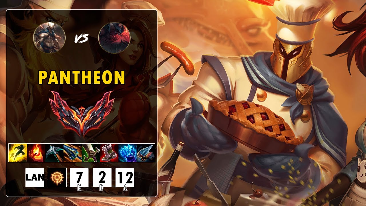 Pantheon vs Aatrox: 🤩🥖🔝 Domina Pantheon con el Mejor Panadero de LAN | Parche 14.11 - YouTube