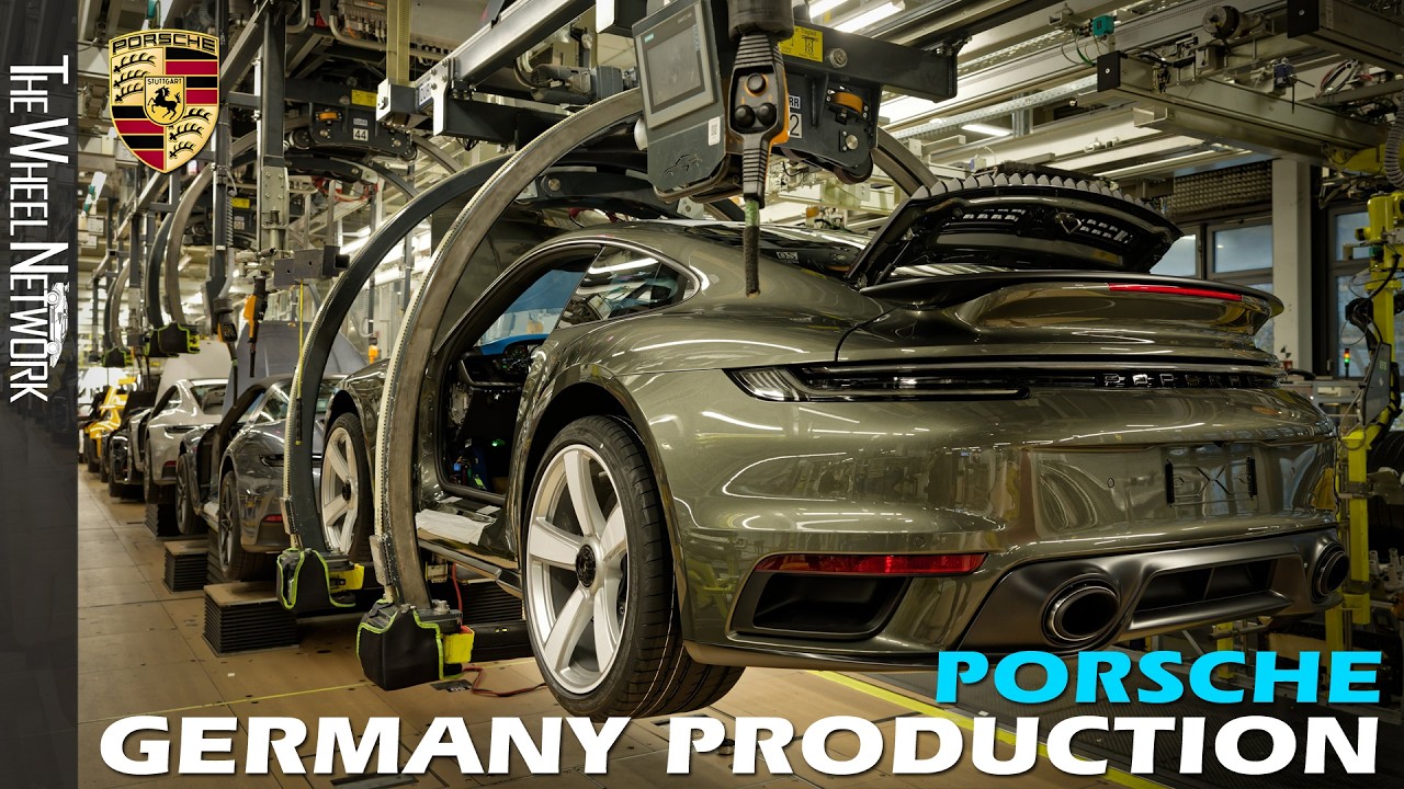 Porsche Production in Germany - YouTube